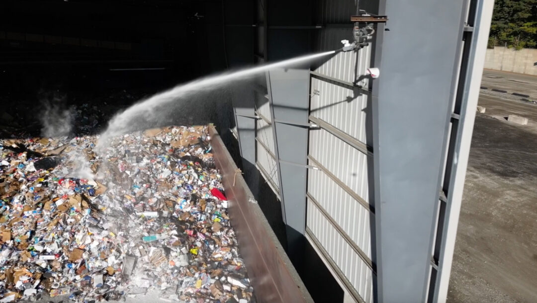 Self-Contained Fire System with Onboard Water Supply