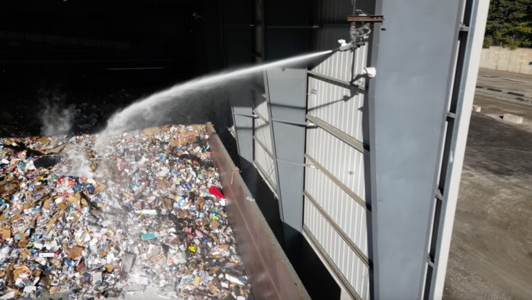Self-Contained Fire System with Onboard Water Supply
