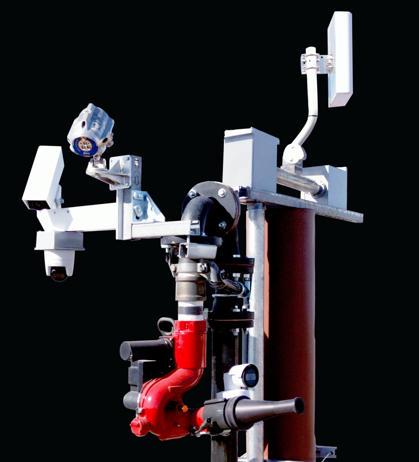 Continuous Fire Suppression for Industrial Sites
