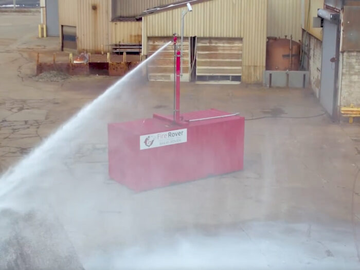Self-Contained Fire System with Onboard Water Supply